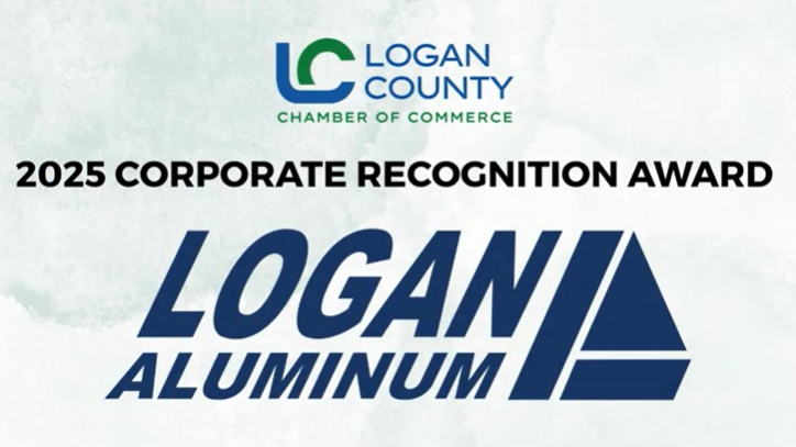 Logan Aluminum Receives Logan County Chamber of Commerce 2025 Corporate ...